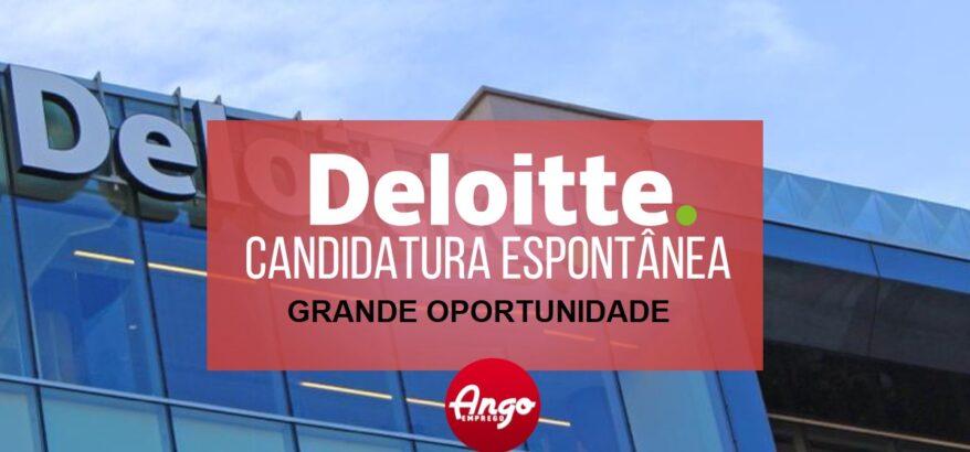 Deloitte Angola Recrutamento 2023, Candidatura Espontânea – Ango Emprego