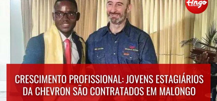 Chevron contrata 36 jovens após estágios no campo petrolífero de ...