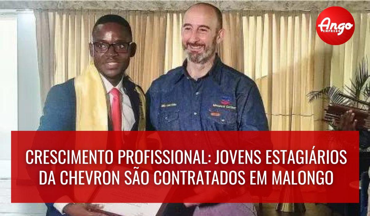 Chevron contrata 36 jovens após estágios no campo petrolífero de ...