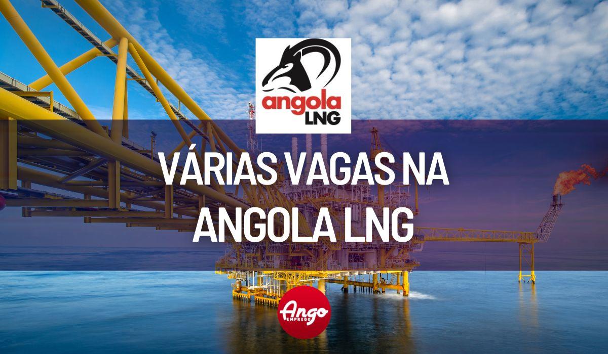 A Angola LNG oferece 3 vagas de Emprego - DEZEMBRO 2024 - Ango Emprego